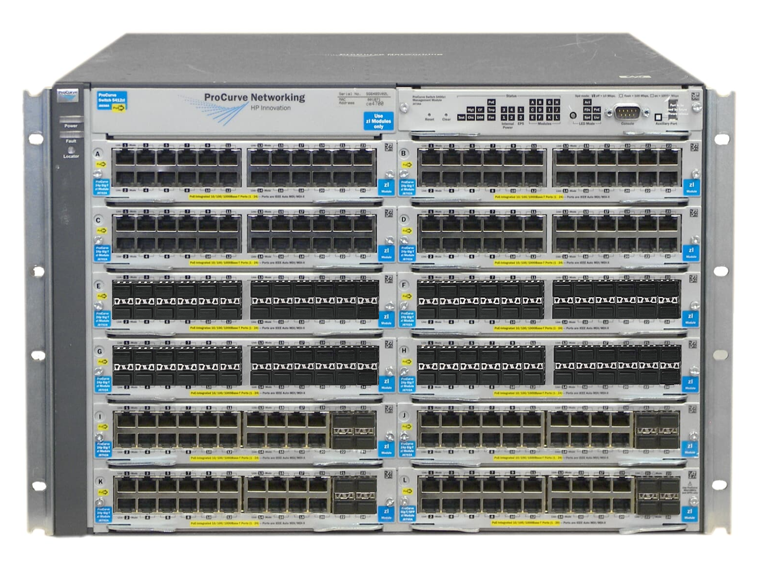 HP ProCurve 5412zl Switch - J8698A